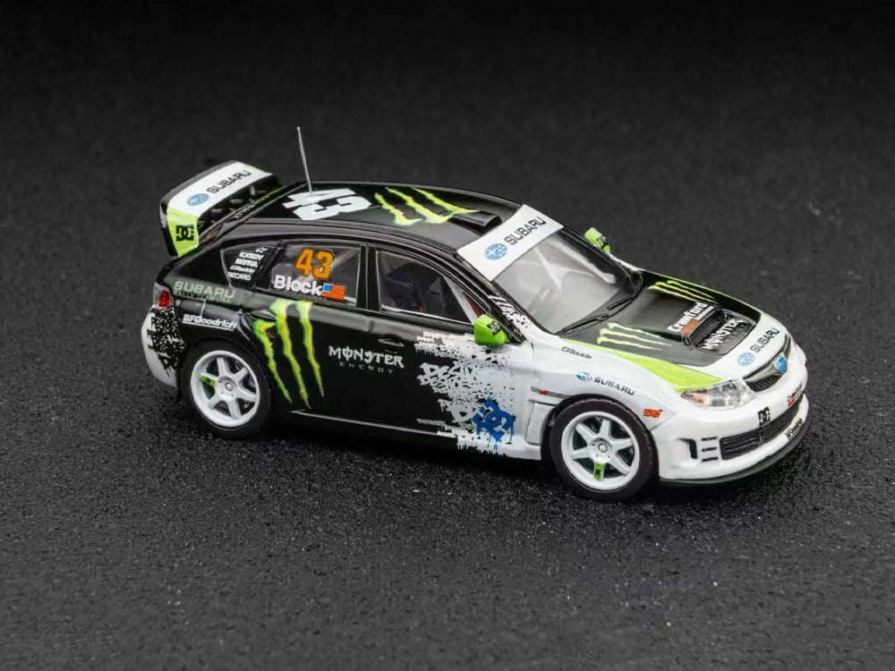 DCM x Mini Station 1/64 Subaru Impreza WRX STI Rally Block 43 Monster