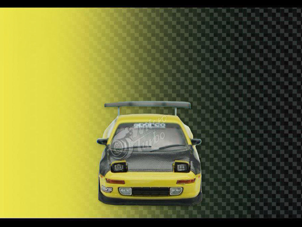 Micro Turbo 1/64 Toyota MR2 SW20 Modified Version Yellow Endless Racing ...