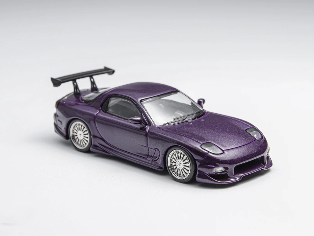 Mortal Model 1/64 Veilside Mazda RX7 FD3S Midnight Purple
