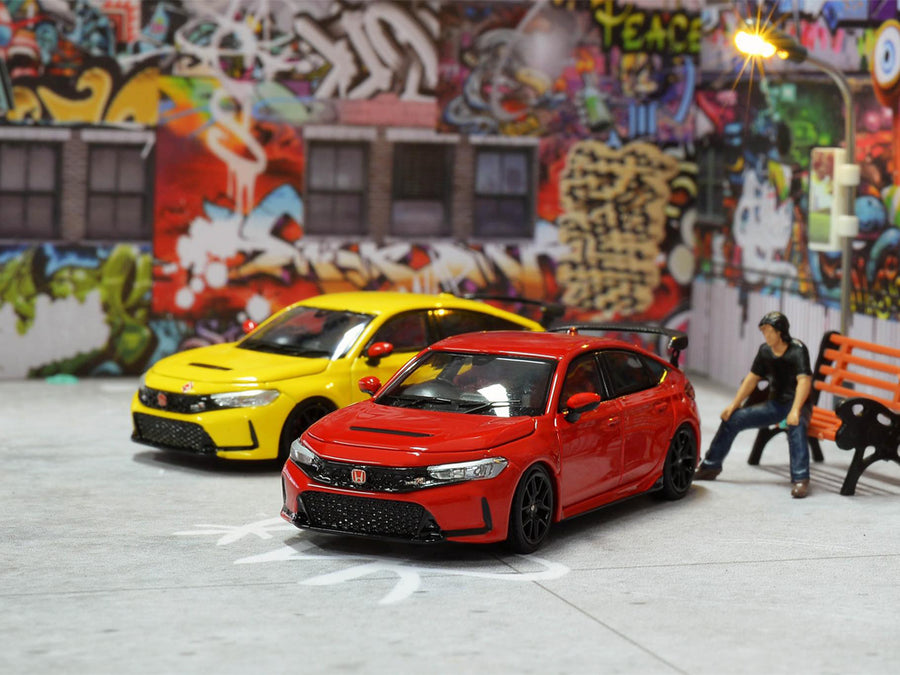 Motor Helix 1/64 Honda Civic Type R FL5 Modulo Red