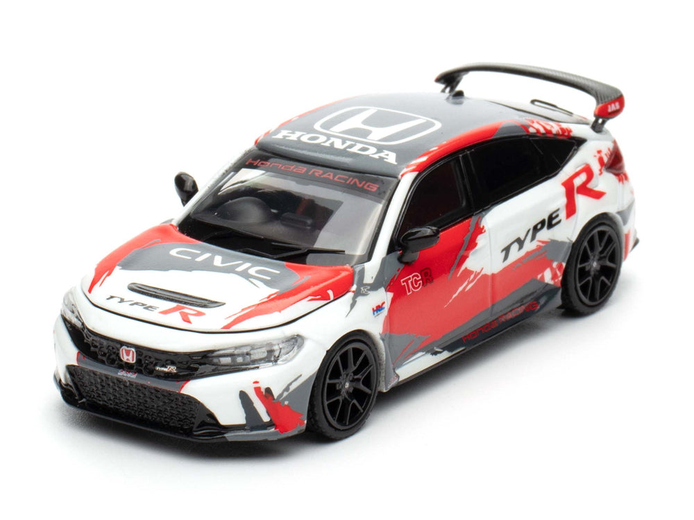 Motor Helix 1/64 Honda Civic Type R FL5 Pearl White TCR Livery