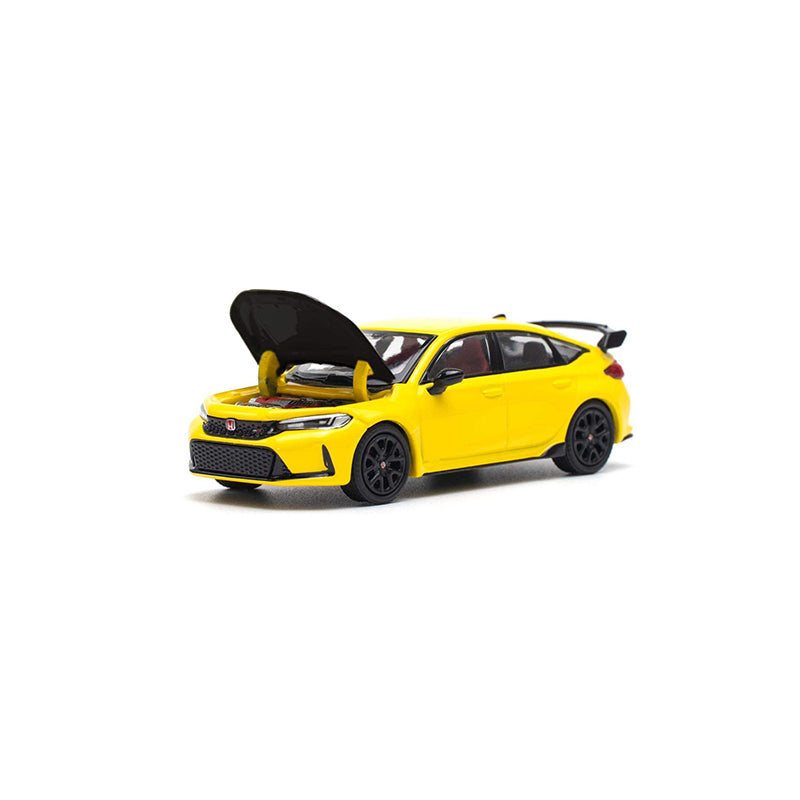 Pop Race 1/64 Honda Civic Type R FL5 Sunlight Yellow
