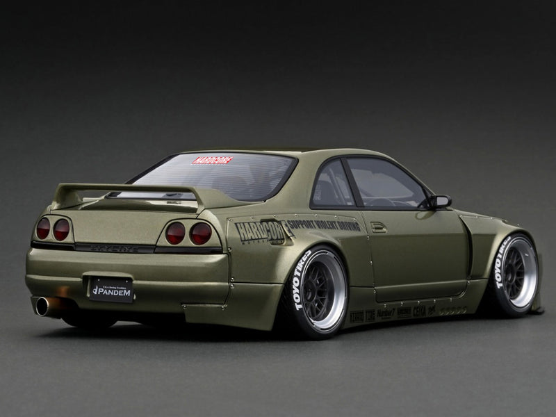 Ignition Model 1/18 Pandem Nissan Skyline GTR R33 BCNR33 Millenium Jade ...